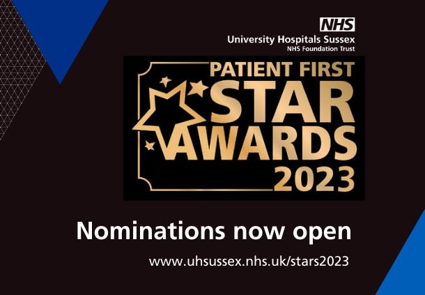 Help recognise the hard work of staff and volunteers at UHSussex ...