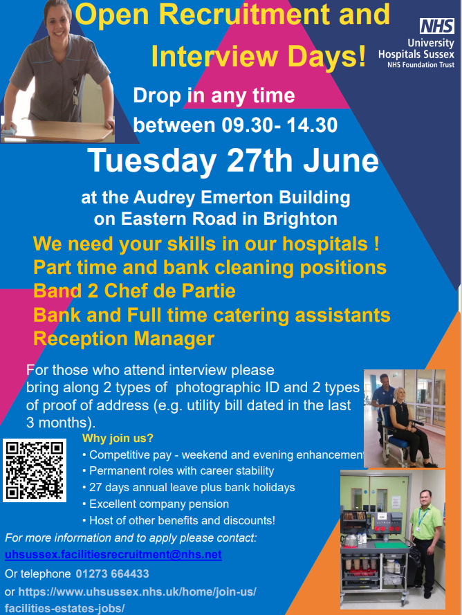 Featured careers - facilities and estates - University Hospitals Sussex ...