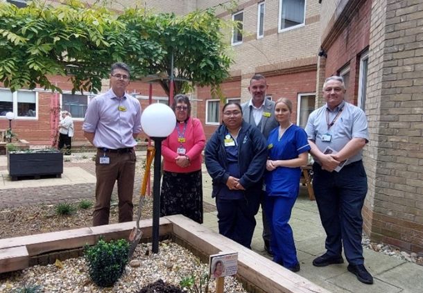 Staff Memorial Garden opens at Worthing Hospital - University Hospitals ...