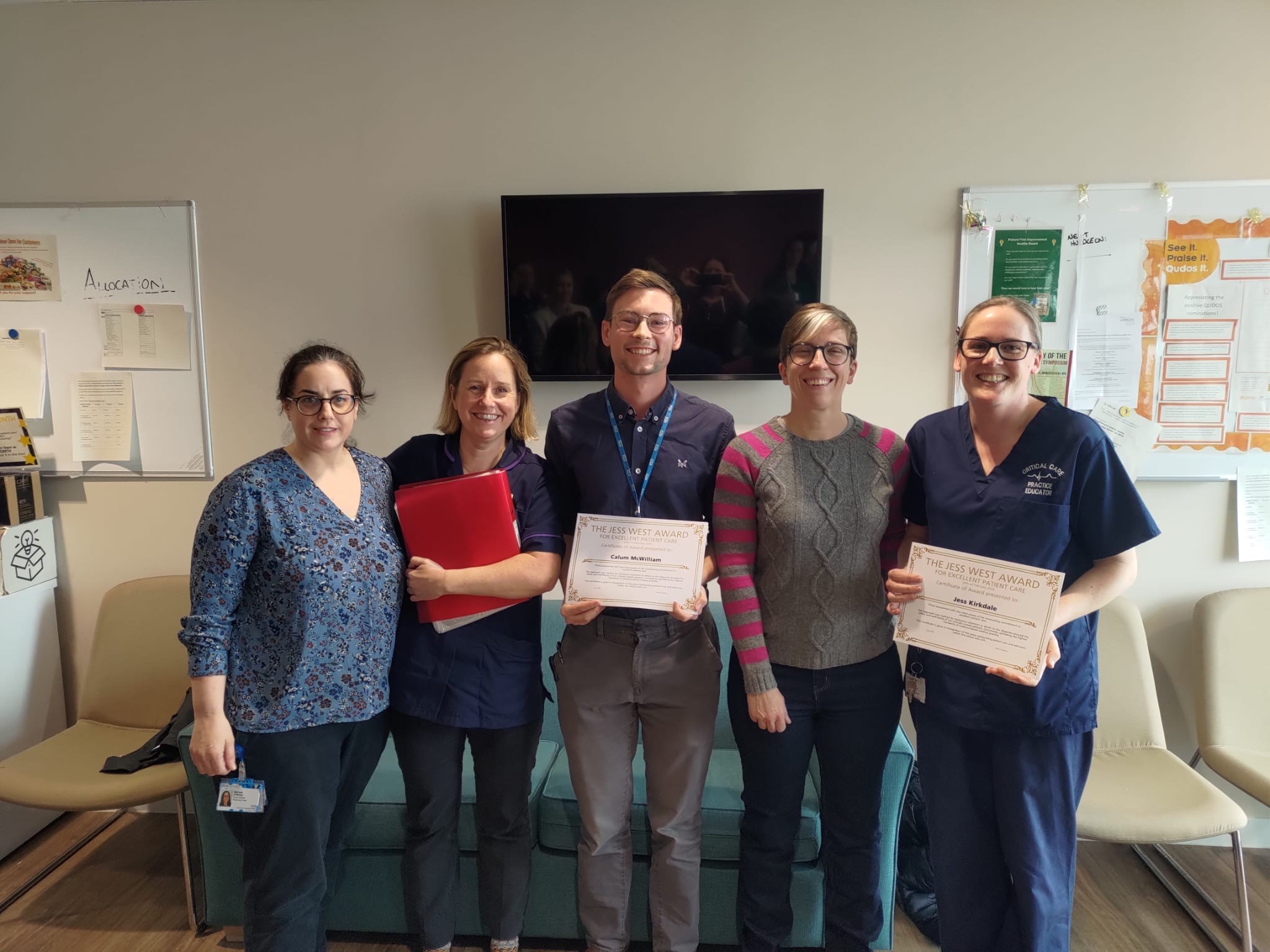 Outstanding patient care recognised with award in memory of beloved ...