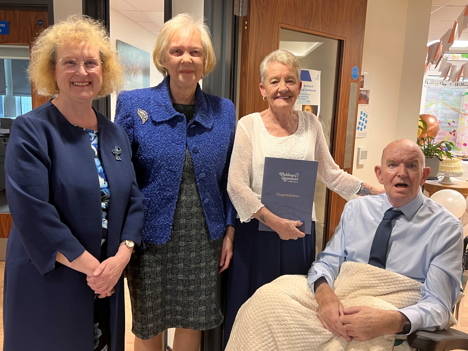 Wedding bells at Worthing Hospital as patient marries long-term love ...