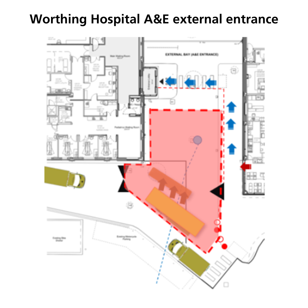 Closure of A&E patient vehicle drop-off from Monday 23 September ...