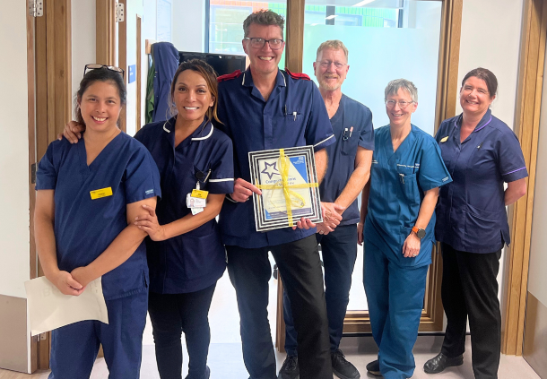 Ward manager wins award for life-saving actions - University Hospitals ...