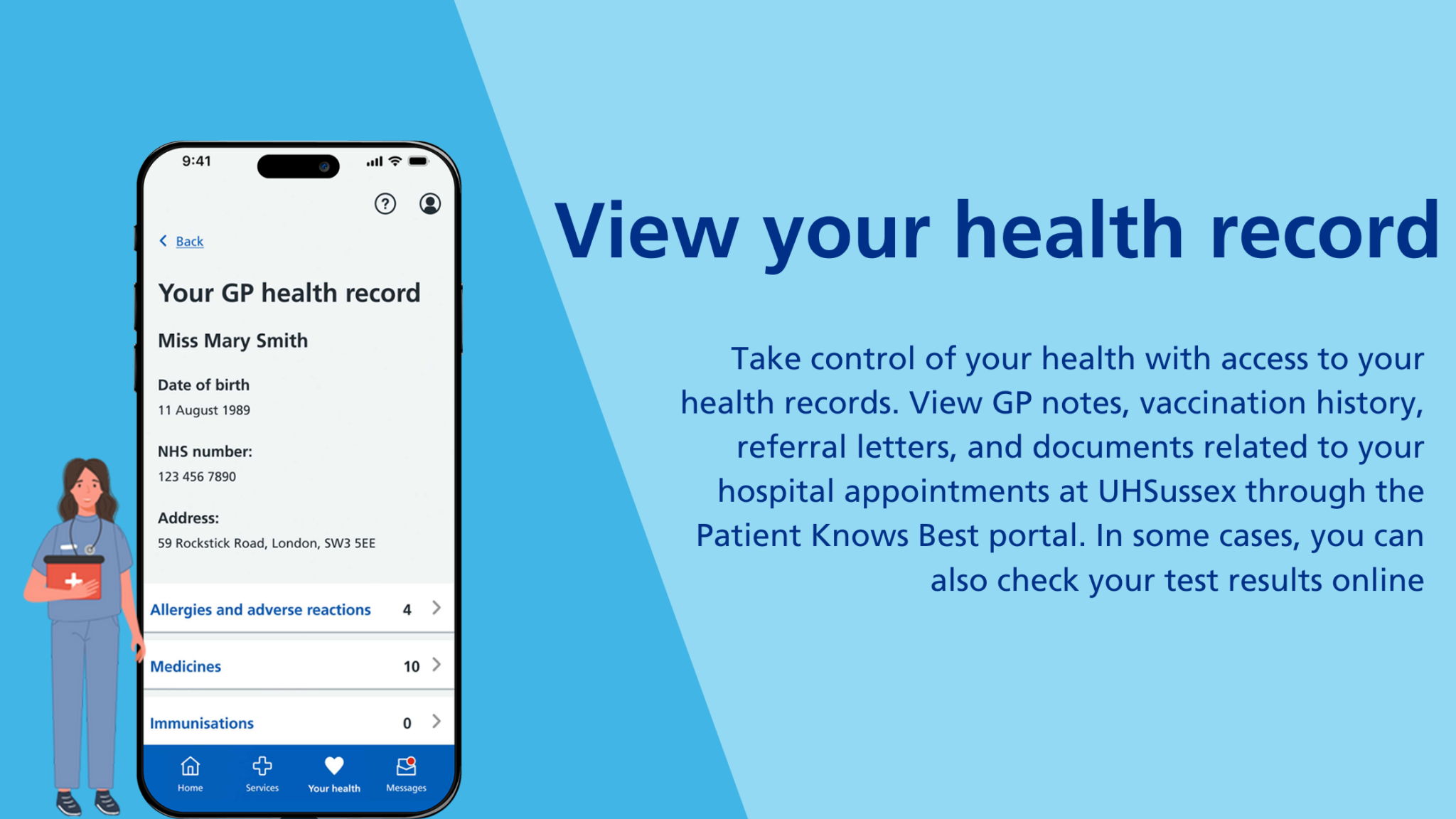NHS App - University Hospitals Sussex NHS Foundation Trust