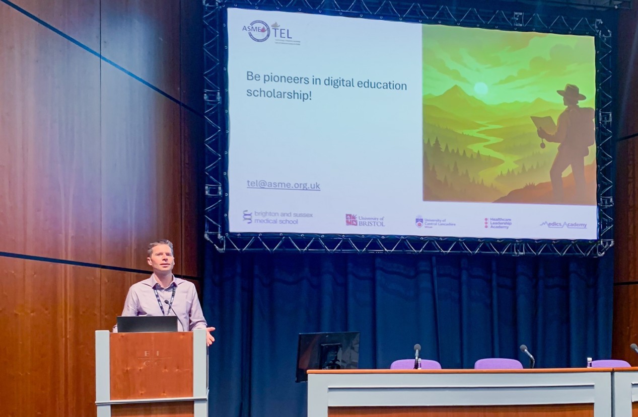 Tim Vincent presents at the ASME ASM 2025 conference - University ...