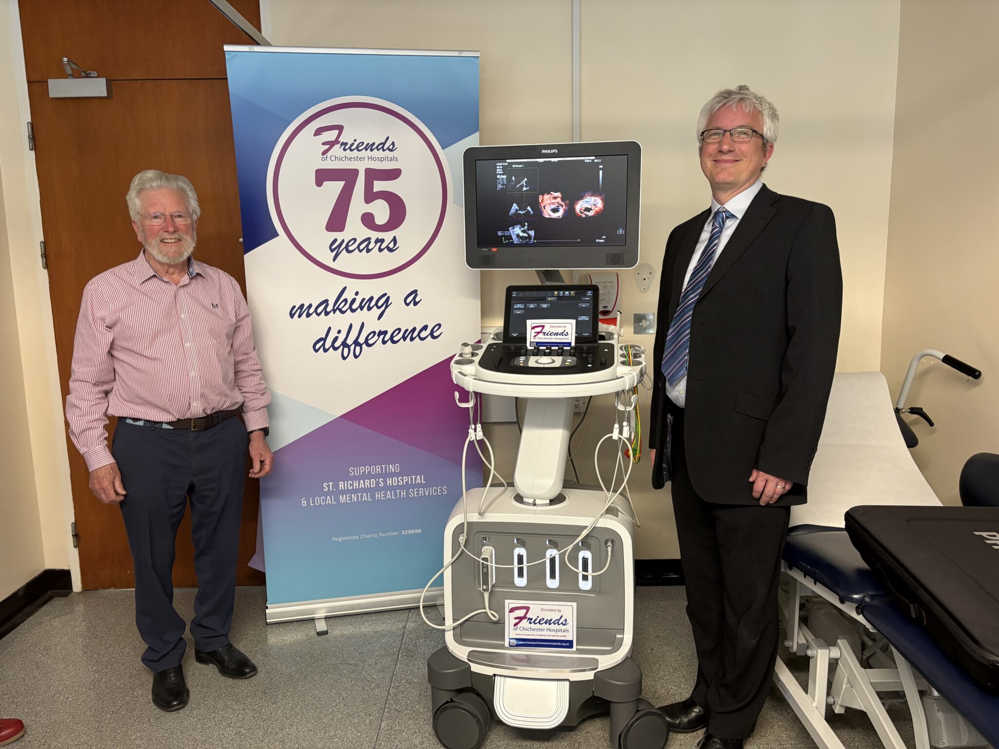 Charity funding brings state-of-the-art cardiac ultrasound technology ...